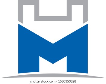 Modern Hm Logo Design Technology Companies Stock Vector (Royalty Free ...