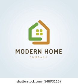 My House Logo Stock Vector (Royalty Free) 414088786 | Shutterstock