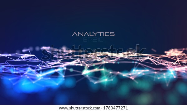 Modern Illustration Plexus On Light Background Stock Vector (Royalty ...