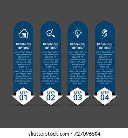 Modern Infographic Choice Templates Stock Vector (Royalty Free ...