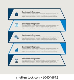 Modern Infographic Options Banner Stock Vector (Royalty Free) 604046972 ...
