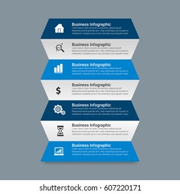 Modern Infographic Options Banner Stock Vector (Royalty Free) 607220207 ...