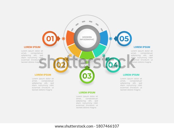 Modern Infographics Template Presentation Business Infographic Stock ...