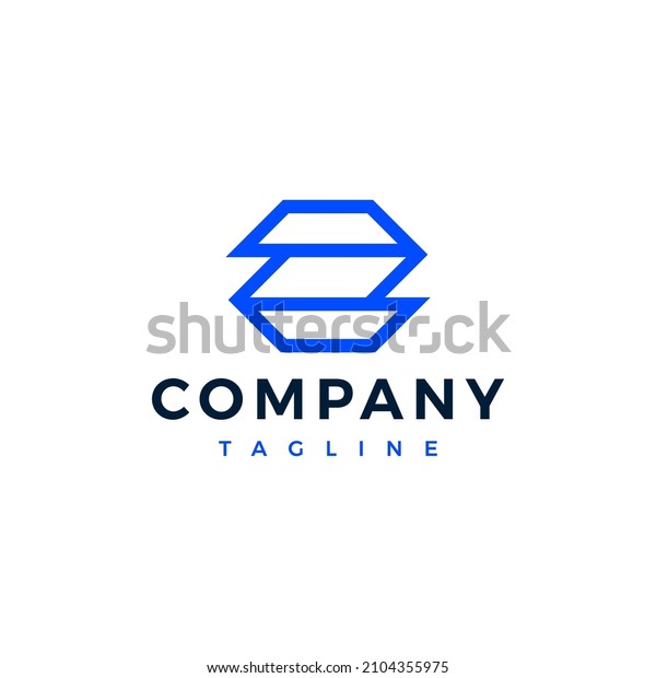 Modern Initial Logo Company Stock Vector (Royalty Free) 2104355975 ...