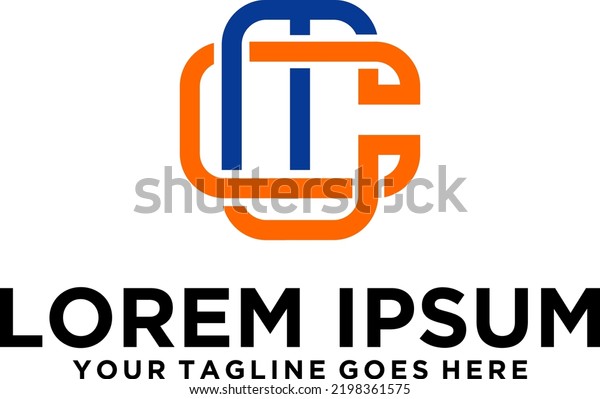 Modern Letter C M Logo Design Stock Vector (Royalty Free) 2198361575 ...