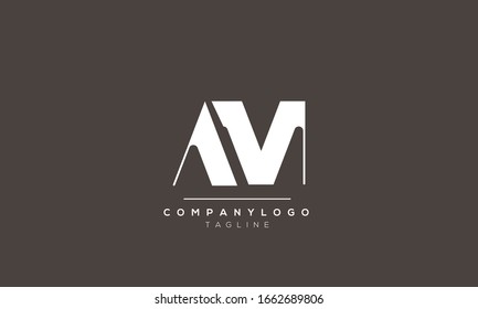 Modern Letter Design Template Stock Vector (Royalty Free) 1662689806 ...