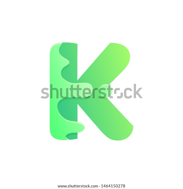 Modern Letter K Logo Design Stock Vector (Royalty Free) 1464150278