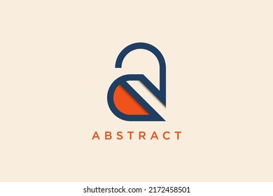 Modern Letter Simple Vector Logo Concept Stock Vector (Royalty Free ...