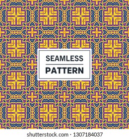 Modern Line Vector Traditional Arabic Pattern Stock Vector (Royalty ...