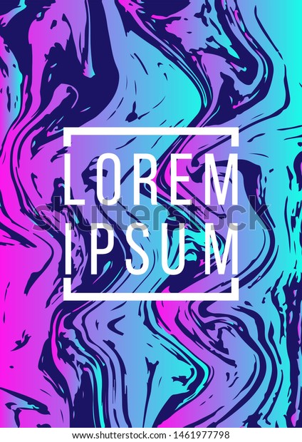 Modern Liquid Gradient Banner Background Hd Stock Vector (Royalty Free ...