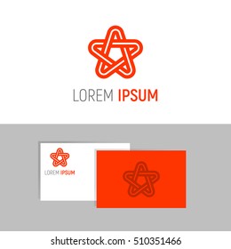 Modern Logo Concept Star Mark Template Stock Vector (Royalty Free ...