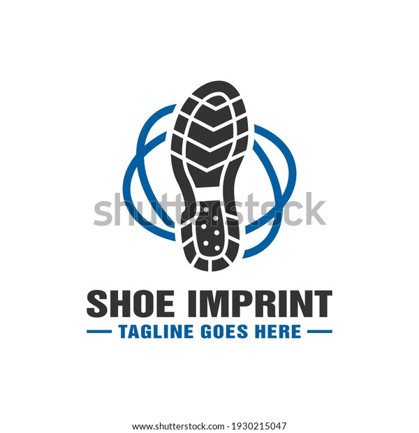 Modern Logo Design Boot Imprint Stock Vector (Royalty Free) 1930215047 ...