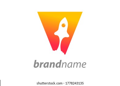 191 V rocket logo Images, Stock Photos & Vectors | Shutterstock