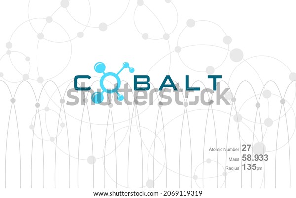 Modern Logo Design Word Cobalt Which Stock Vector (Royalty Free ...