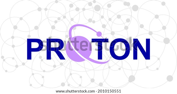 Modern Logo Design Word Proton Stock Vector (Royalty Free) 2010150551 ...