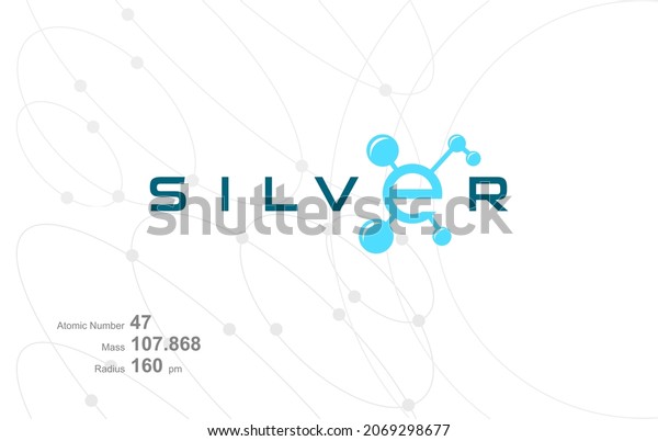 Modern Logo Design Word Silver Which Stock Vector (Royalty Free ...