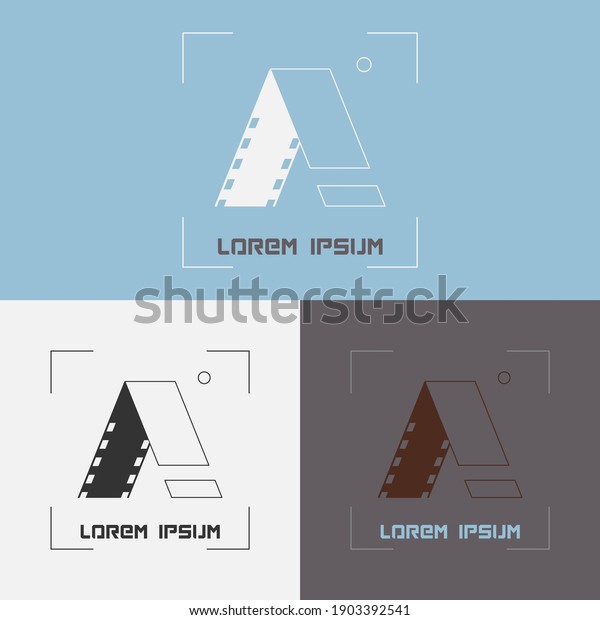 Modern Logo Three Color Options Graphic Stock Vector (Royalty Free ...