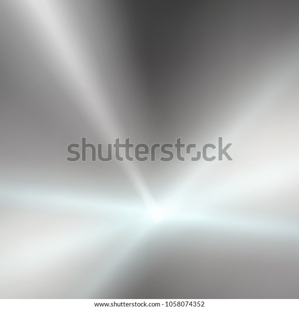 Modern Metalic Grey Background Bright Glowing Stock Vector (Royalty ...