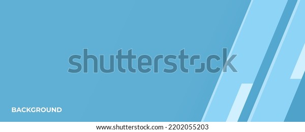 Modern Minimal Blue Background Design Abstract Stock Vector (Royalty ...