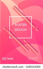 Simple Abstract Pink Paper Background Templates Stock Vector (Royalty ...