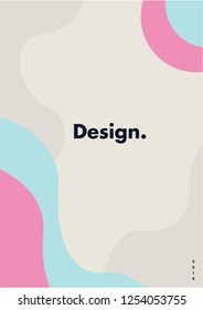 Modern Minimalism Ui Background Template Vector Stock Vector (Royalty ...