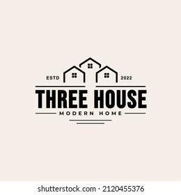656 Three house roof logo Images, Stock Photos & Vectors | Shutterstock