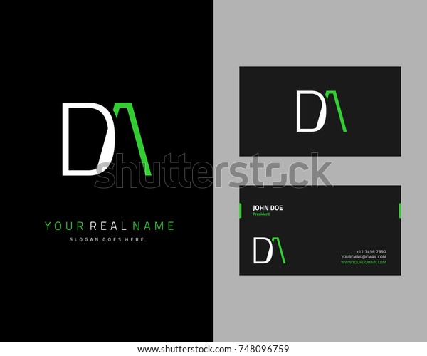 Modern Minimalist Initial D Logo Template Stock Vector (Royalty Free ...