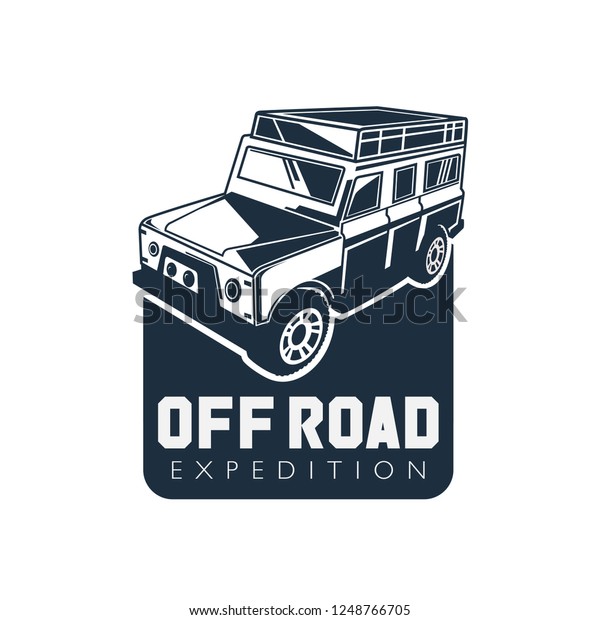 Modern Off Road Car Logo Template Stock Vector (Royalty Free) 1248766705