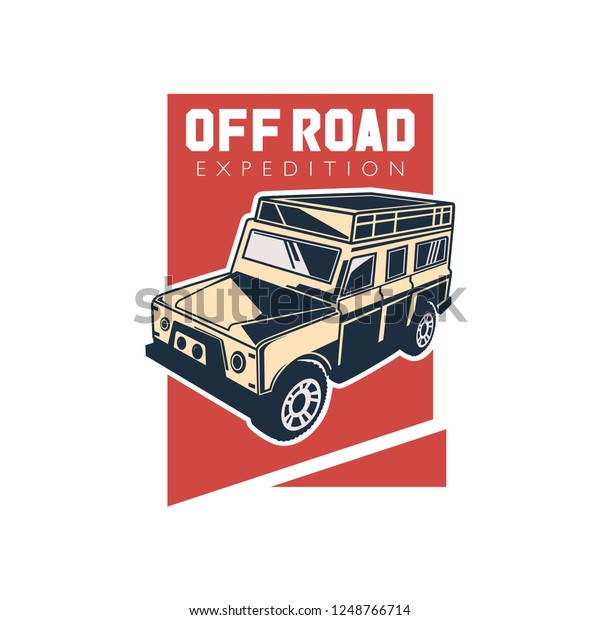 Modern Off Road Car Logo Template Stock Vector (Royalty Free ...