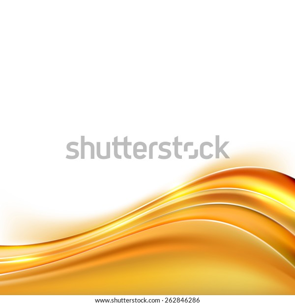 Modern Orange Swoosh Line Border Background Stock Vector (Royalty Free ...