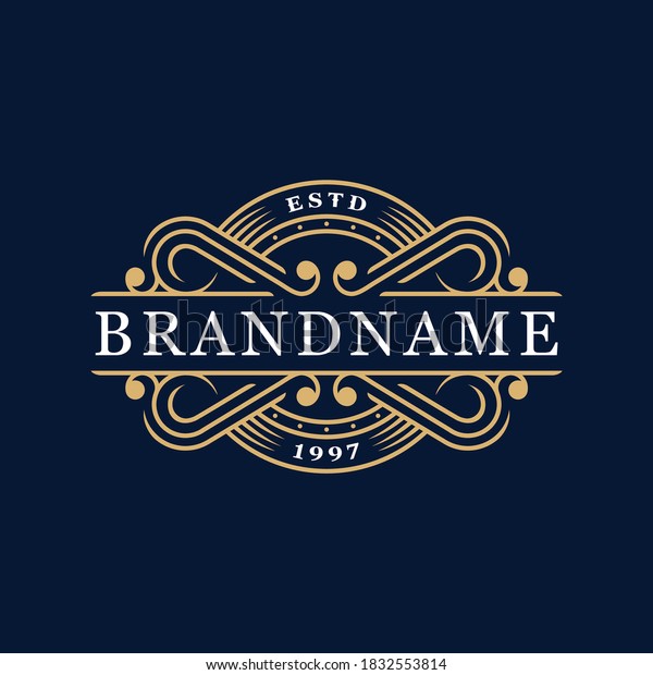 Modern Ornament Vector Graphic Perfect Vintage Stock Vector (Royalty ...