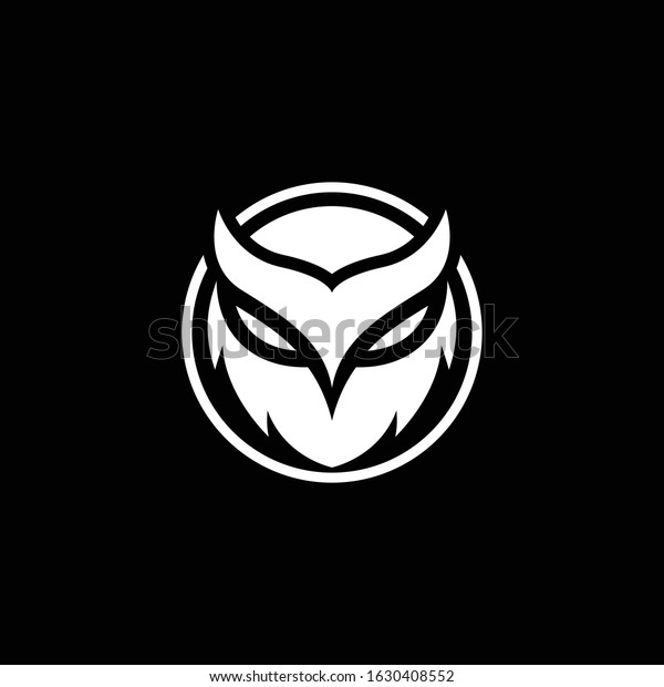 Modern Owl Logo Vector Premium Stock Vector (Royalty Free) 1630408552