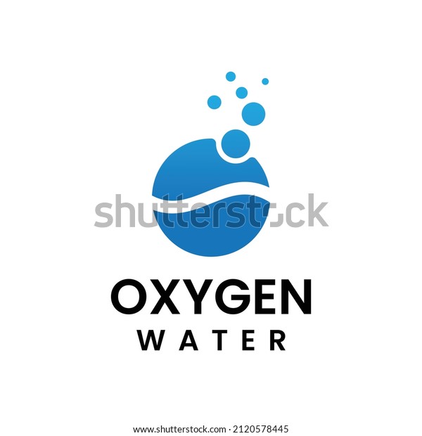 Modern Oxygen Water Vector Logo Design: เวกเตอร์สต็อก (ปลอดค่าลิขสิทธิ์ ...