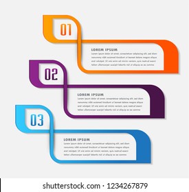 Modern Paper Text Box Template Banner Stock Vector (Royalty Free ...
