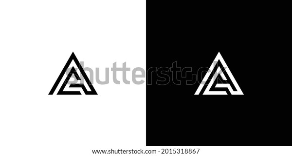Modern Professional Letter Ga Initials Logo Stock Vector (Royalty Free ...