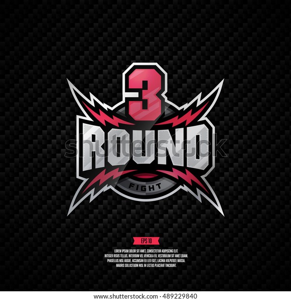 Modern Professional Logo Design Boxing Tournament Stock Vector (Royalty ...
