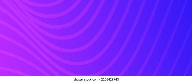 Modern Purple Gradient Backgrounds Wave Lines Stock Vector (Royalty ...