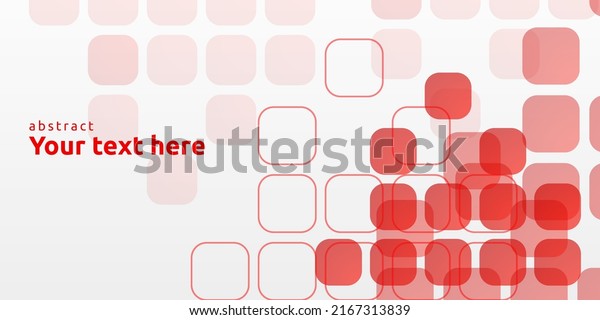 Modern Rectange Red Banner Dynamic Gradient Stock Vector (Royalty Free ...