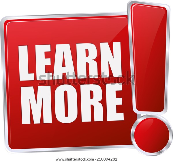 Modern Red Learn More Sign Stock Vector (Royalty Free) 210094282