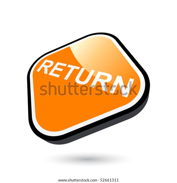 Modern Return Sign Stock Vector (Royalty Free) 52661311 | Shutterstock