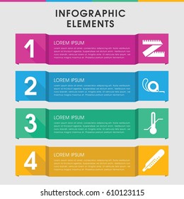 Modern Scale Infographic Template Infographic Design Stock Vector ...