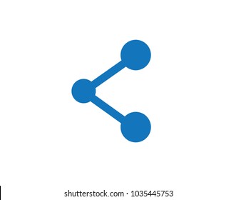 Modern Share Icon Stock Vector (Royalty Free) 1035445753 | Shutterstock