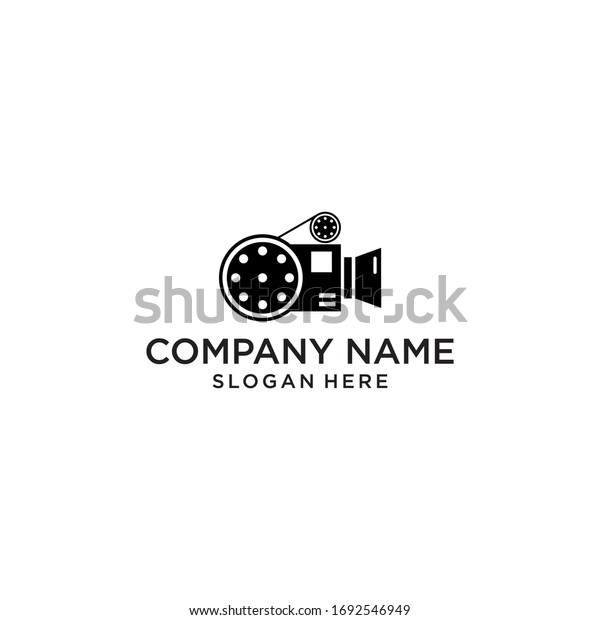 Modern Shooting Video Logo Design Stock Vector (Royalty Free) 1692546949
