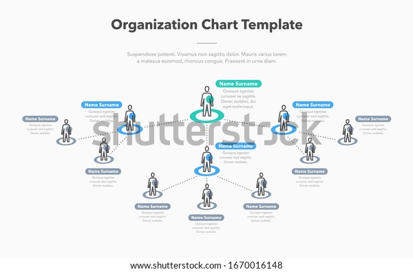 Modern Simple Company Organization Hierarchy Schema Stock Vector ... Modern Simple Company Organization Hierarchy Schema Stock Vector ...