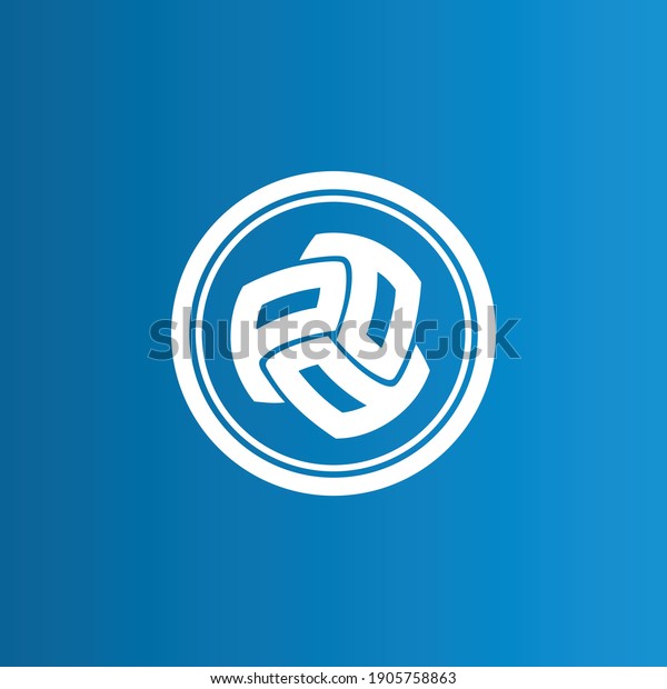 Modern Simple Elegant Triple Letter P Stock Vector (Royalty Free ...