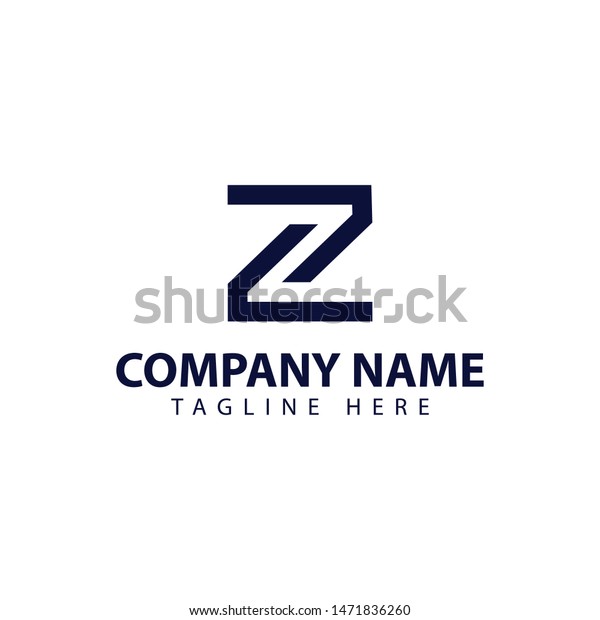 Modern Simple Logo Design Letter Z Stock Vector (Royalty Free ...