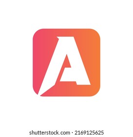 Modern Square Logo Letter Design Concept Stock Vector (Royalty Free ...