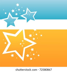 Modern Stars Background Stock Vector (Royalty Free) 72580867