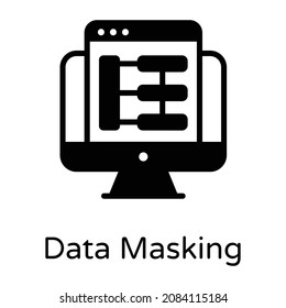 6,088 Data masking icon Images, Stock Photos & Vectors | Shutterstock