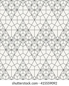 Modern Stylish Outlined Geometric Texture Structure Stock Vector ...